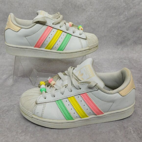 adidas | Shoes | Adidas Superstar Girls Kids Shoes 3k Size | Poshmark